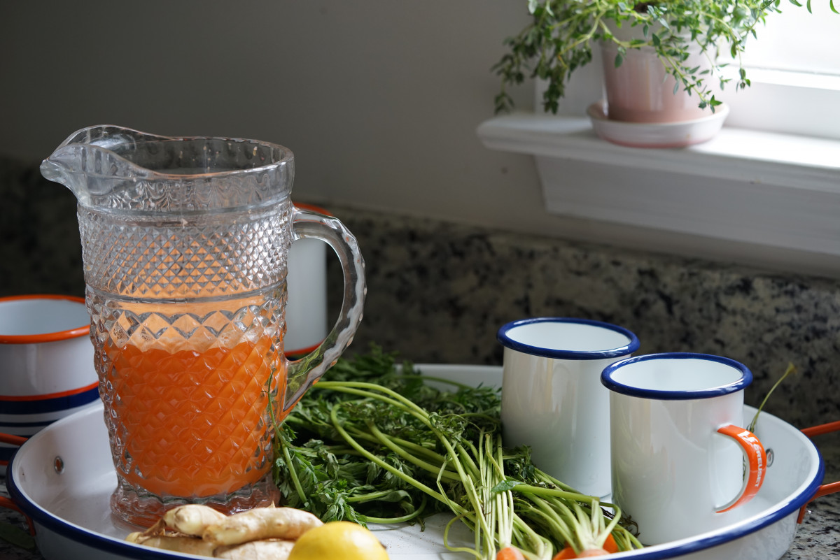 How to Make Fresh Kitchen Garden Carrot Juice • Gardenary