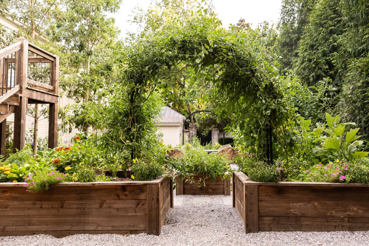 Raised Vegetable Garden Support Frame