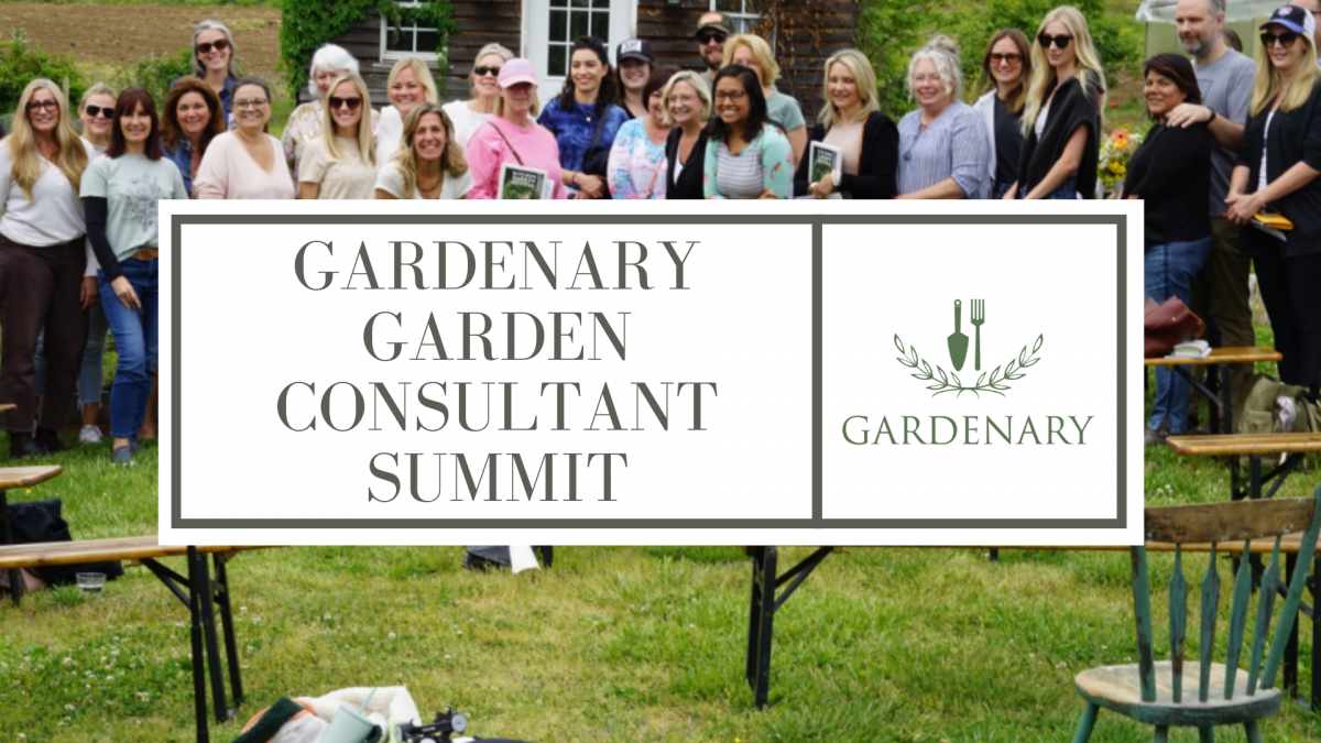 Gardenary Garden Consultant 2023 Summit • Gardenary